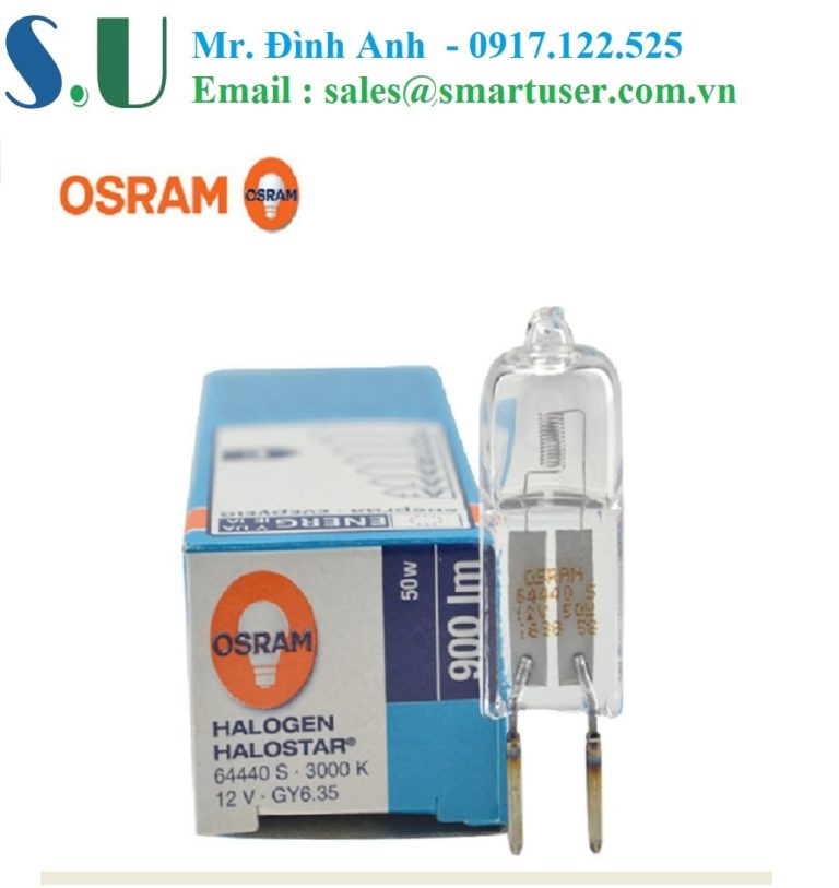 Bóng đèn halogen Osram HLX 64627 12V 100W 50h - Sutek