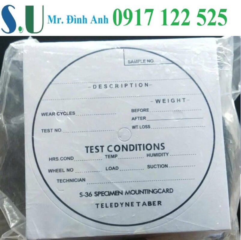 Tấm gắn mẫu S-36-1 hãng Taber - Sutek